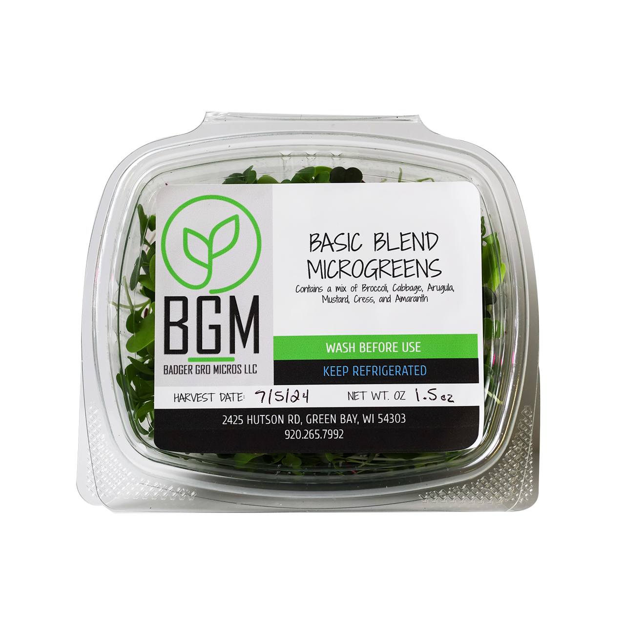 Basic Blend Microgreens - Precut – FarmFreshXpress - Local Food to Your ...