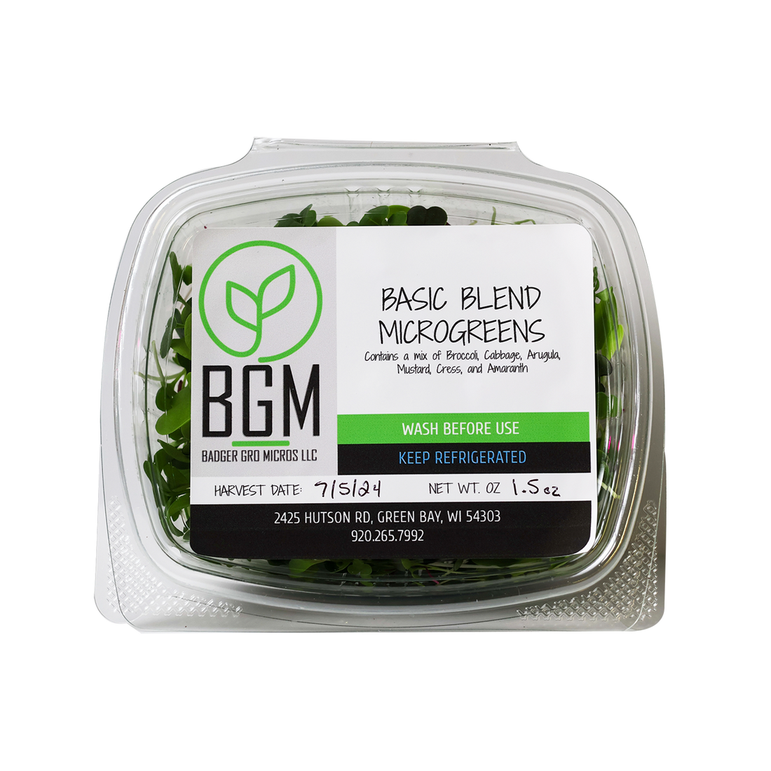Basic Blend Microgreens - Precut – FarmFreshXpress - Local Food to Your ...