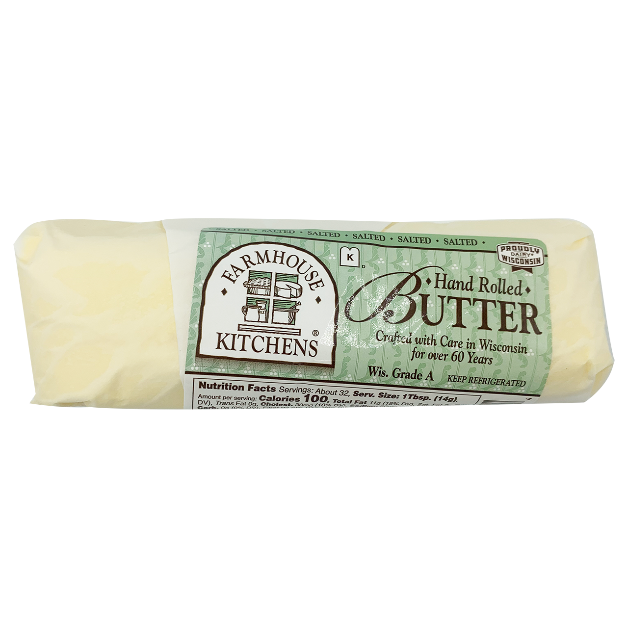 Lightly Salted Rolled Butter – FarmFreshXpress - Local Food to Your ...