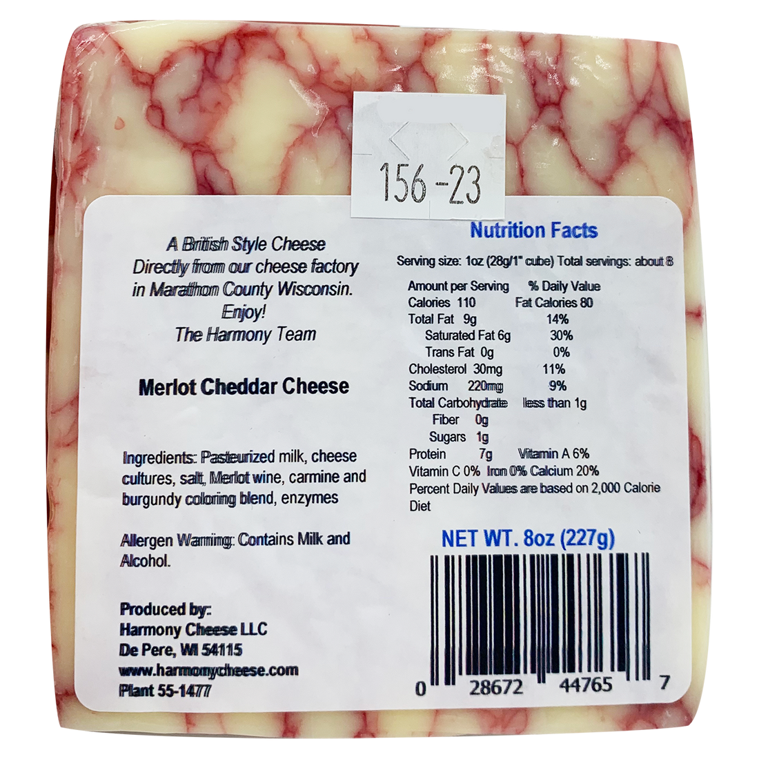 Merlot Wine Infused Cheddar Cheese – FarmFreshXpress - Local Food to ...