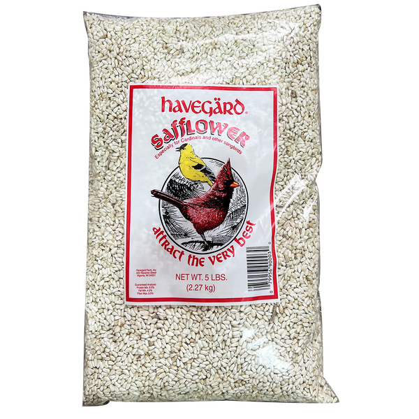 Safflower Bird Feed 5# – FarmFreshXpress - Local Food to Your Doorstep