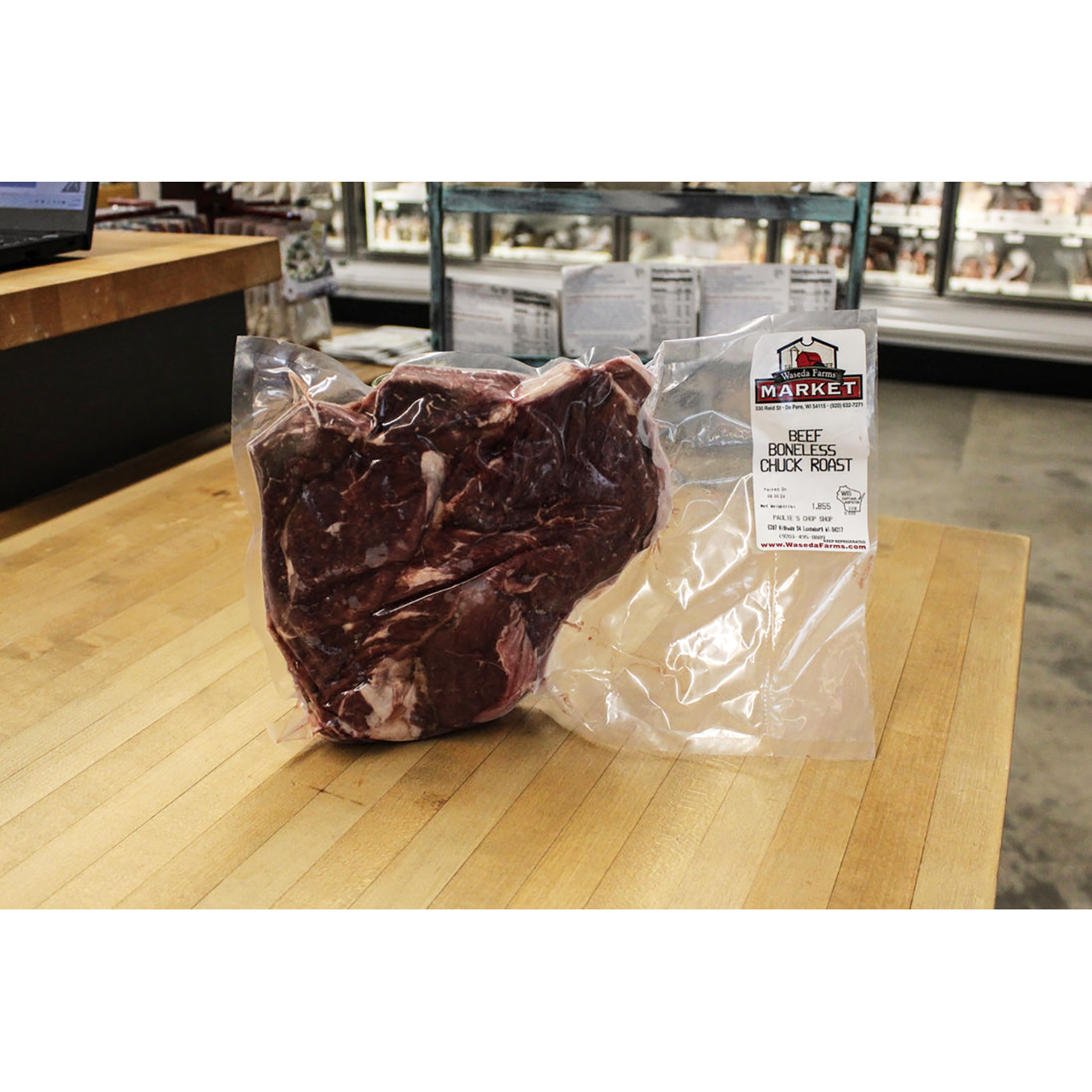 Beef Chuck Roast - Grass-Fed - 2.5-3 lbs. – FarmFreshXpress - Local ...