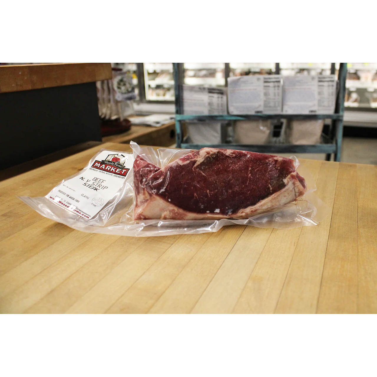 Grass-Fed New York Strip Steak - 10-12 oz. – FarmFreshXpress - Local ...
