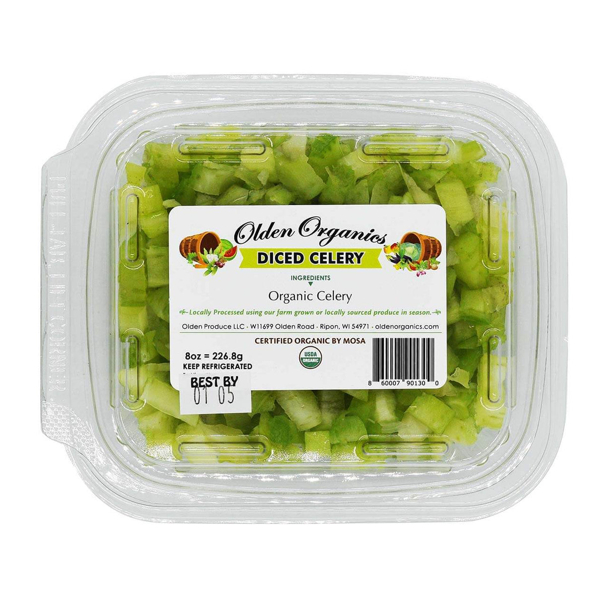 Diced Celery - Organic – FarmFreshXpress - Local Food to Your Doorstep
