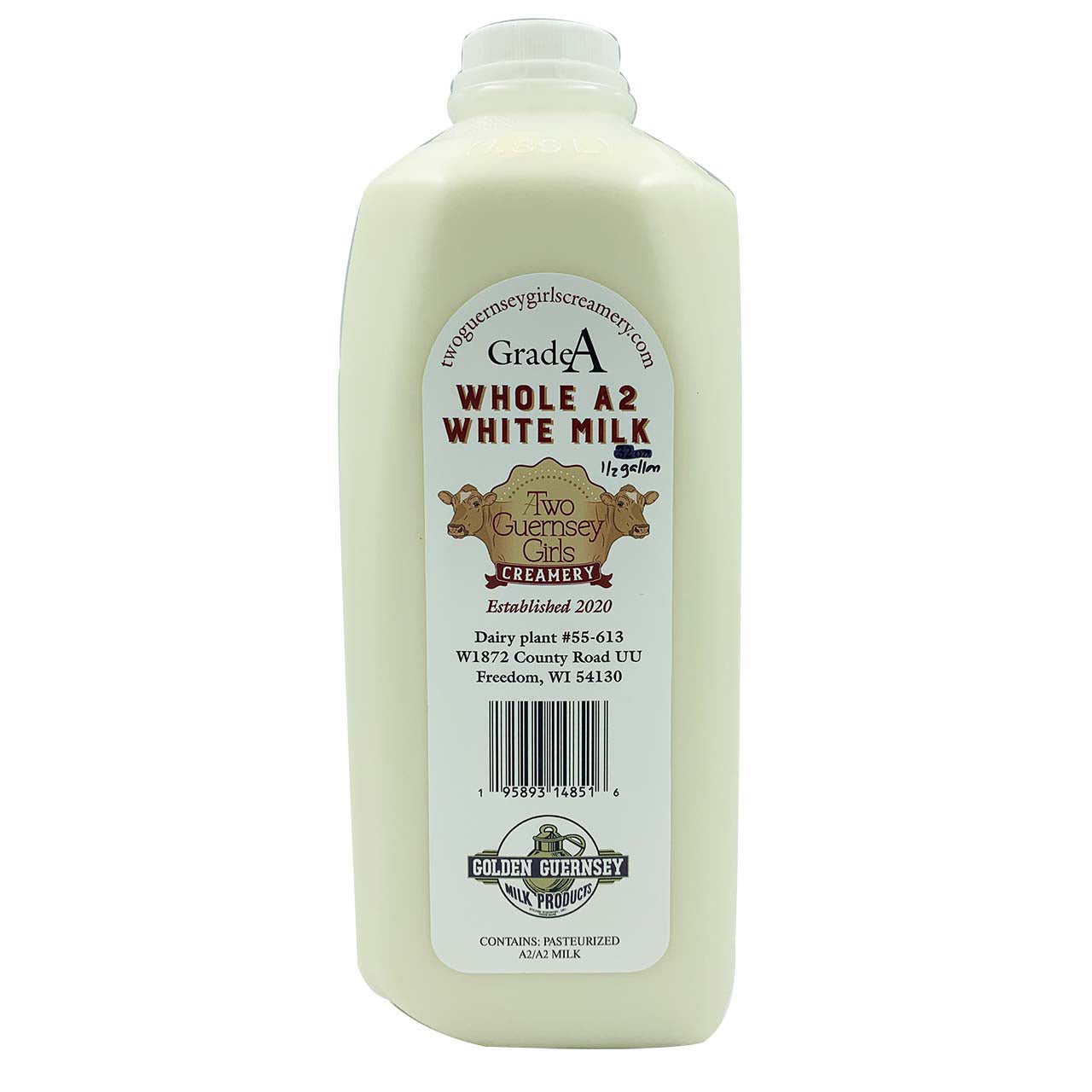 Milk - Grade A Whole A2 White Milk – FarmFreshXpress - Local Food to ...
