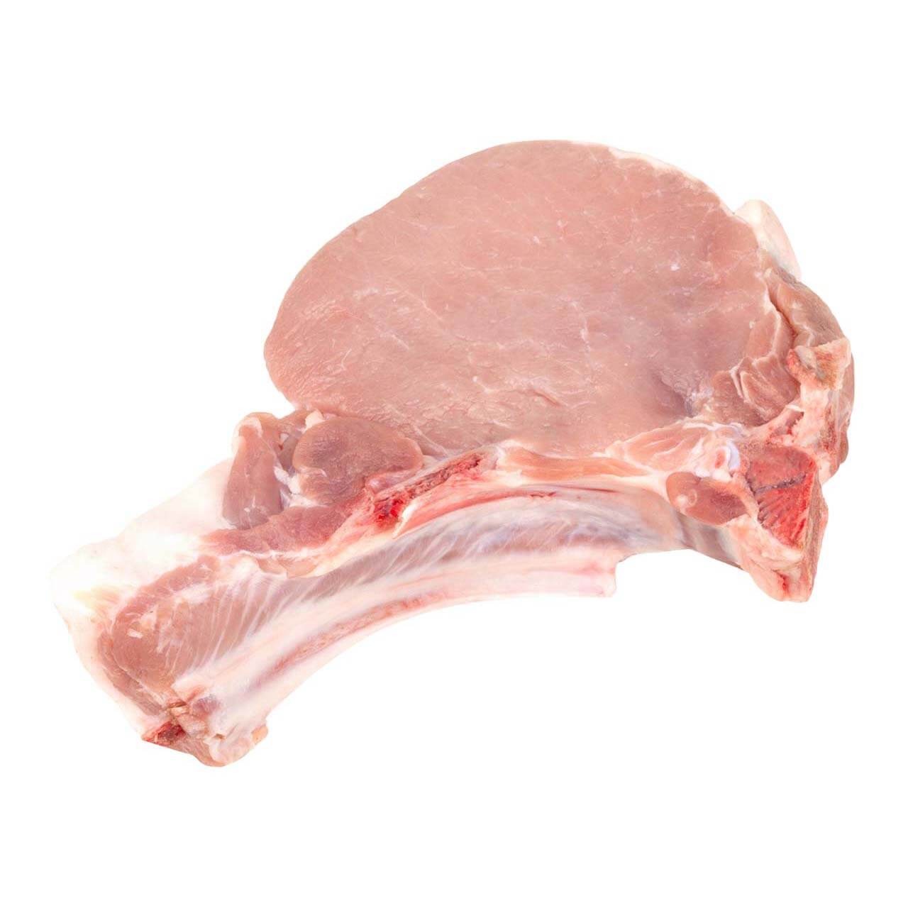 Raw Pork Chop With Bone