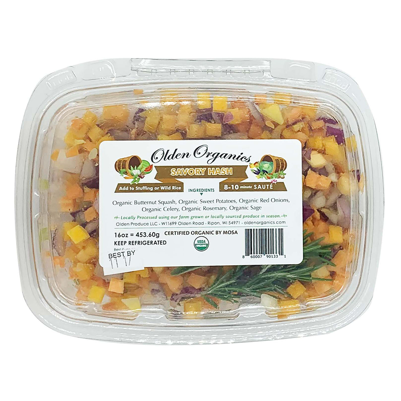 Savory Hash - Organic – FarmFreshXpress - Local Food to Your Doorstep